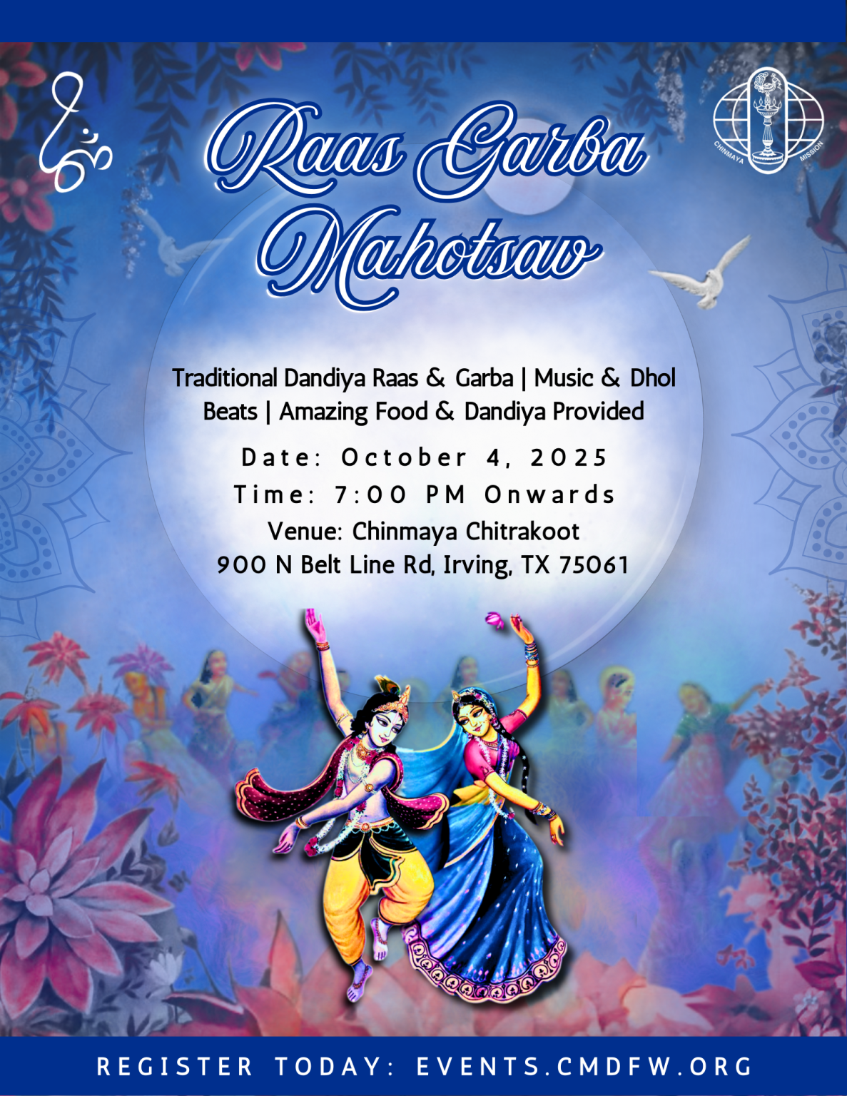 Raas Garba – Chinmaya Mission Dallas Fort-Worth